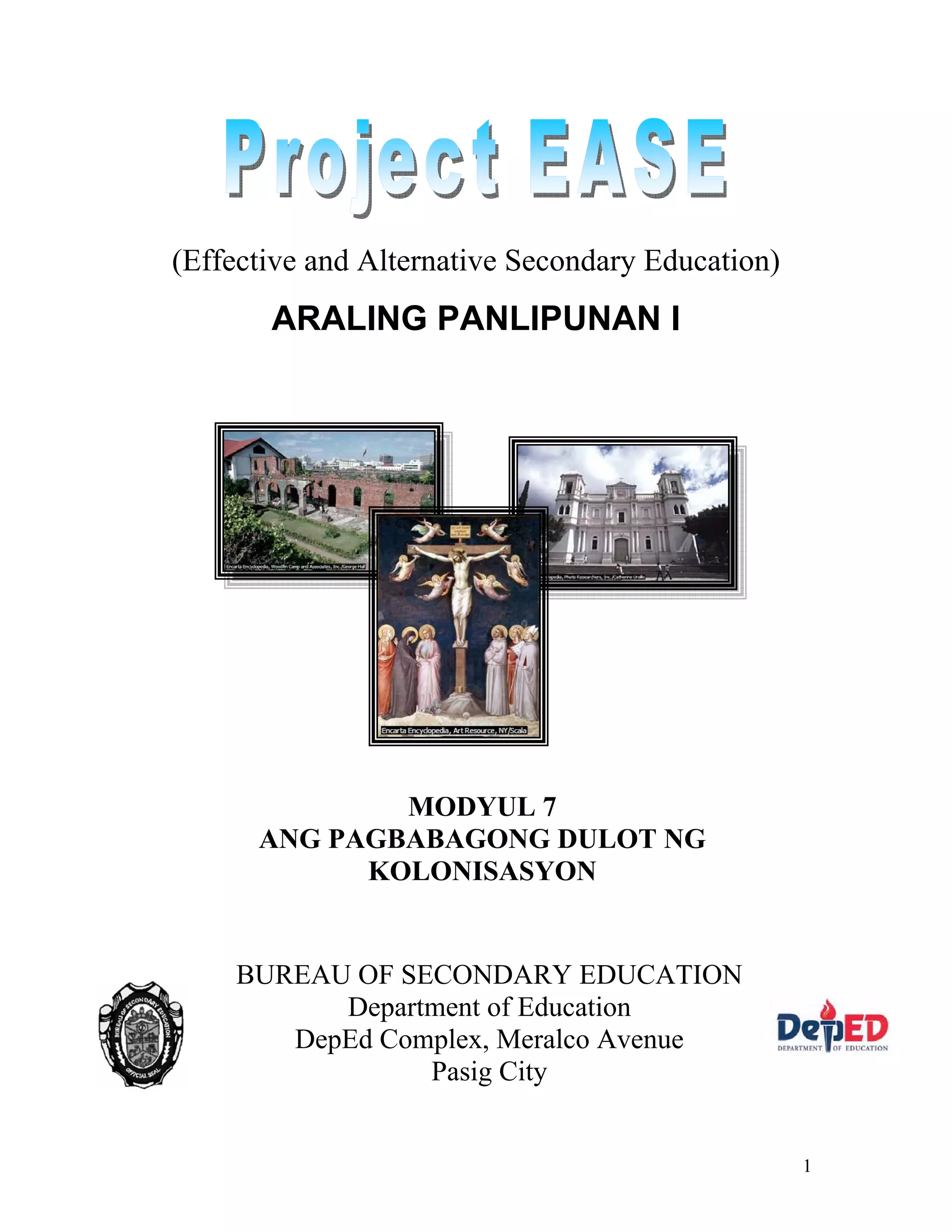 AP 5 Pagbabago dulot ng Kolonisasyon sa Pilipinas | PDF