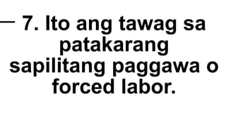 Araling panlipunan 5 - Unang Pagsusulit.pptx