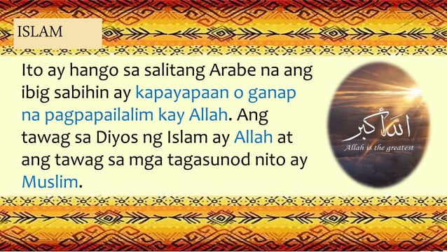 Araling panlipunan 5 paglaganap at katuruang islam sa pilipinas | PPTX