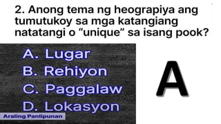 Ang Estruktura ng Daigdig | PPTX