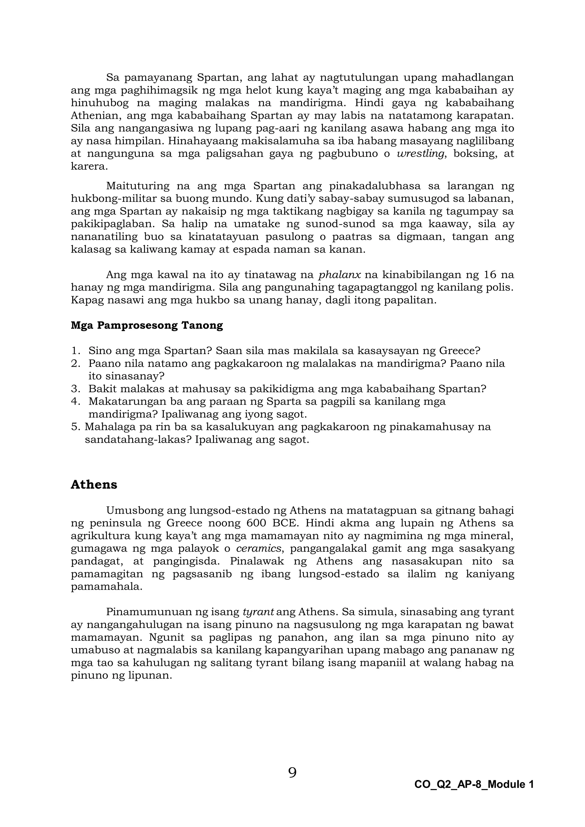 AralingPanlipunan8_Module1_Quarter2_Kabihasnang-Minoan-Mycenaean-at ...
