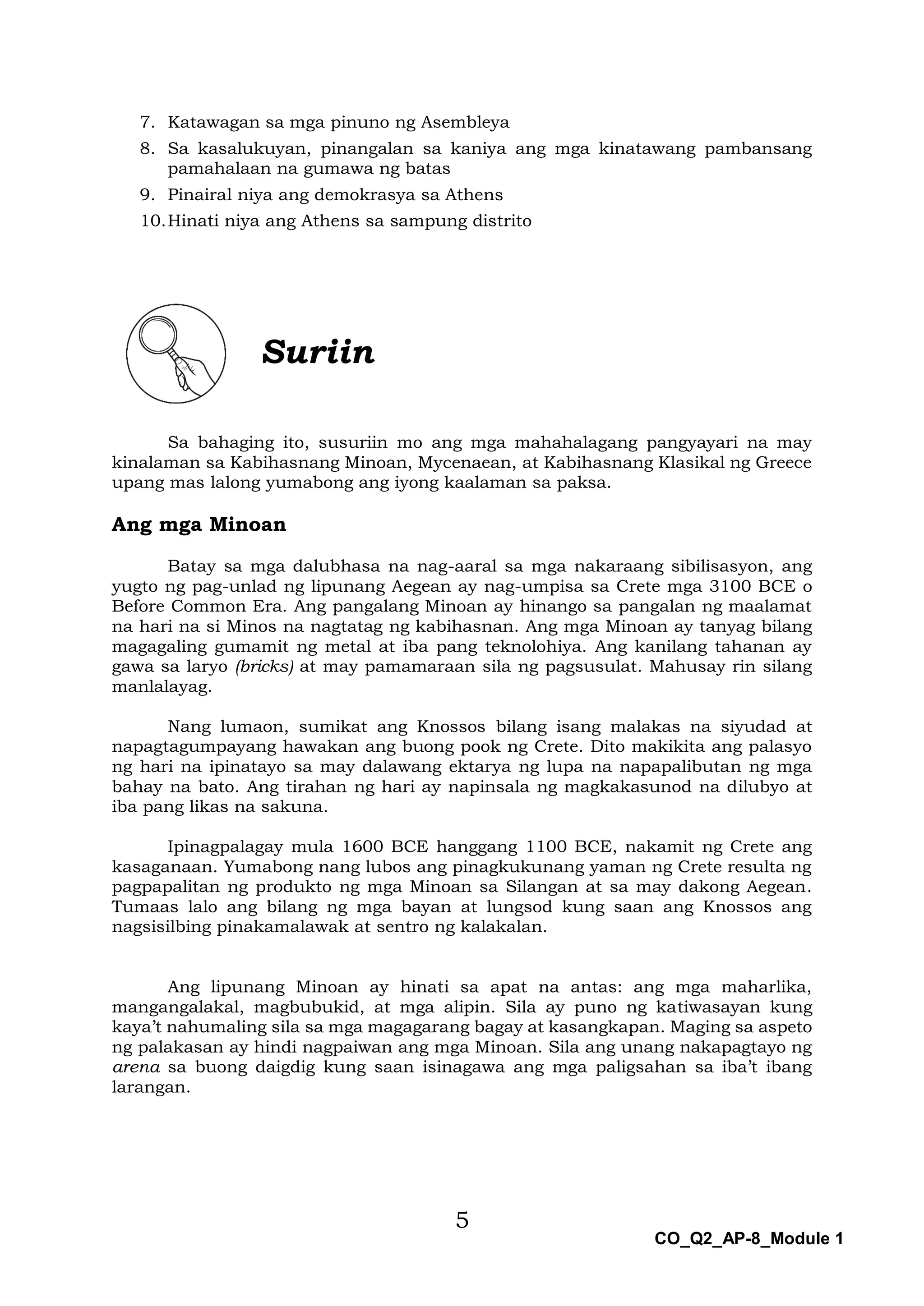 AralingPanlipunan8_Module1_Quarter2_Kabihasnang-Minoan-Mycenaean-at ...
