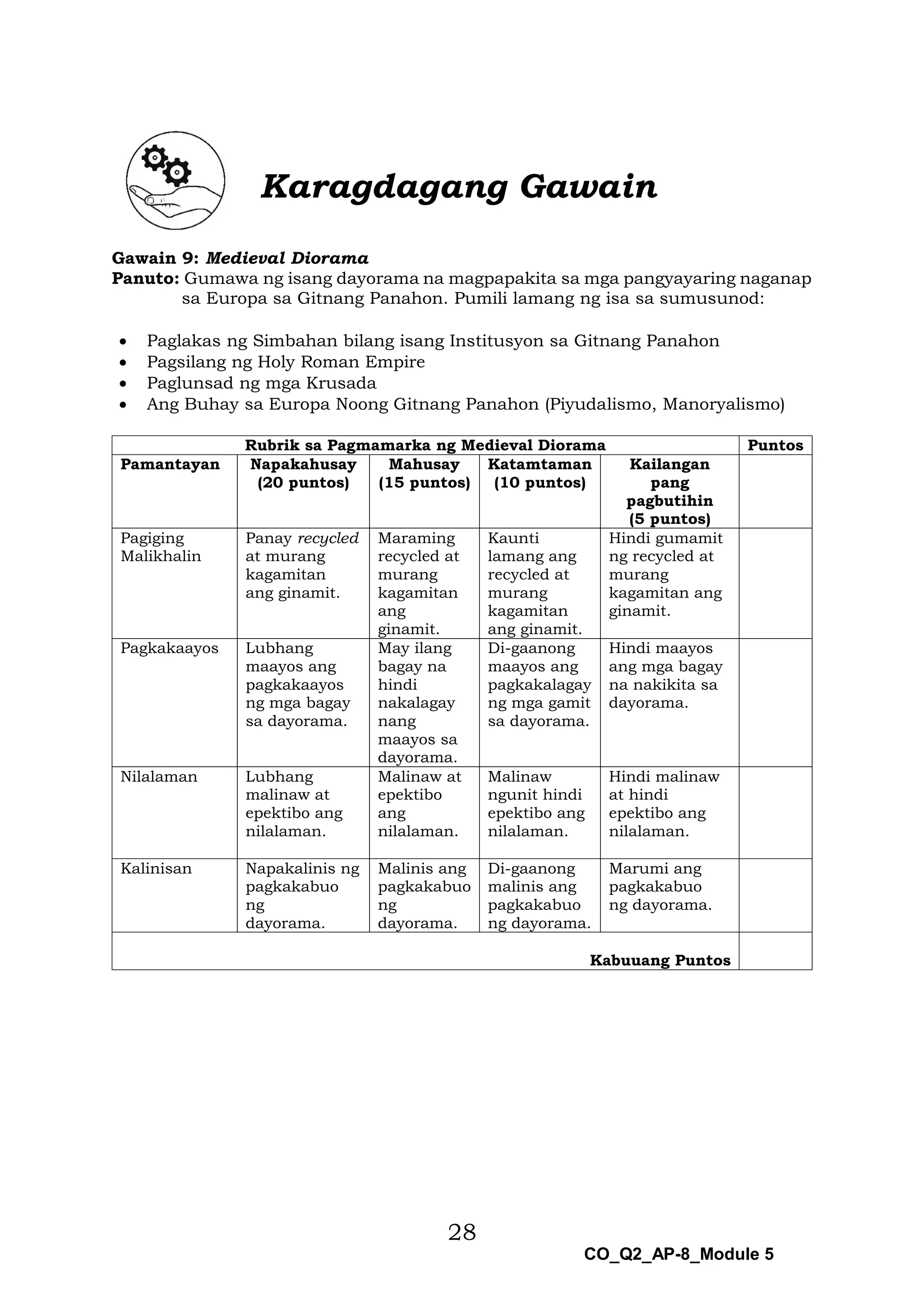 AralingPanlipunan8_Module5_Quarter2_Mga Pagbabagong Naganap sa Europa ...