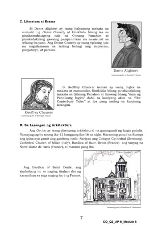AralingPanlipunan8_Module6_Quarter2_Mga Kaisipang Lumaganap sa Gitnang ...
