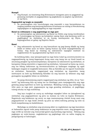AralingPanlipunan8_Module6_Quarter2_Mga Kaisipang Lumaganap sa Gitnang ...