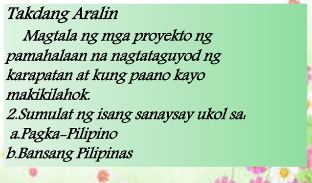 Araling panlipunan iv yunit iv aralin 11 | PPTX