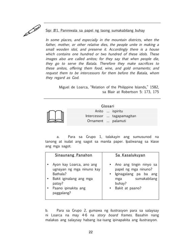 K TO 12 GRADE 7 LEARNING MODULE IN ARALING PANLIPUNAN