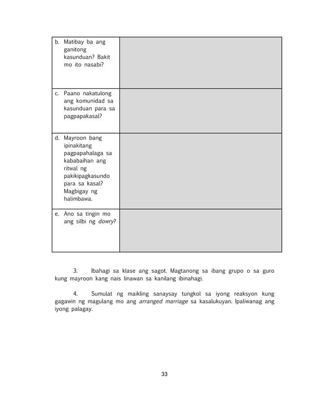 K TO 12 GRADE 7 LEARNING MODULE IN ARALING PANLIPUNAN