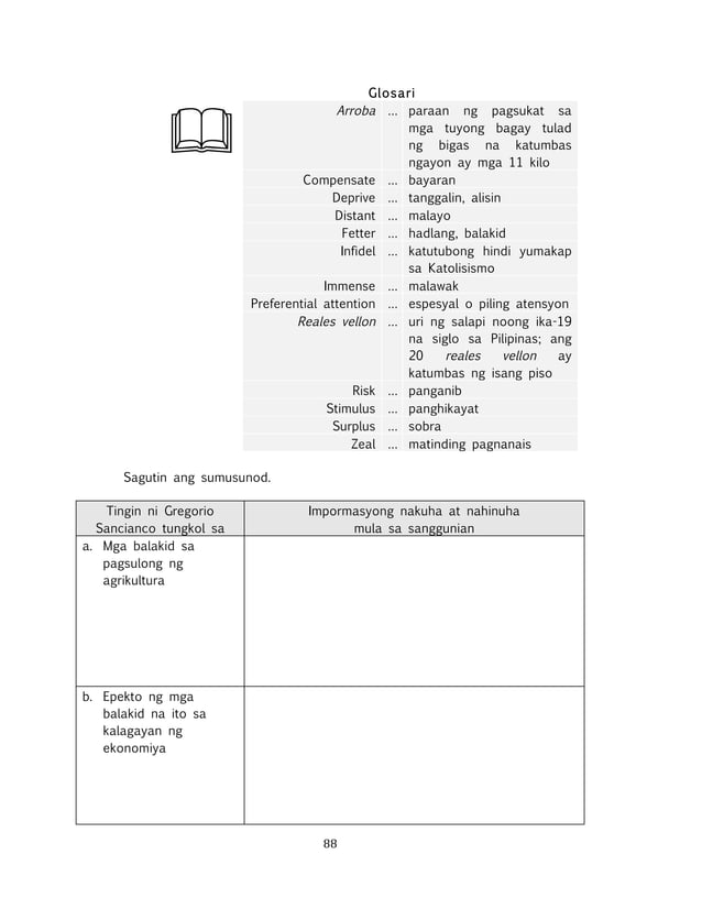 K TO 12 GRADE 7 LEARNING MODULE IN ARALING PANLIPUNAN