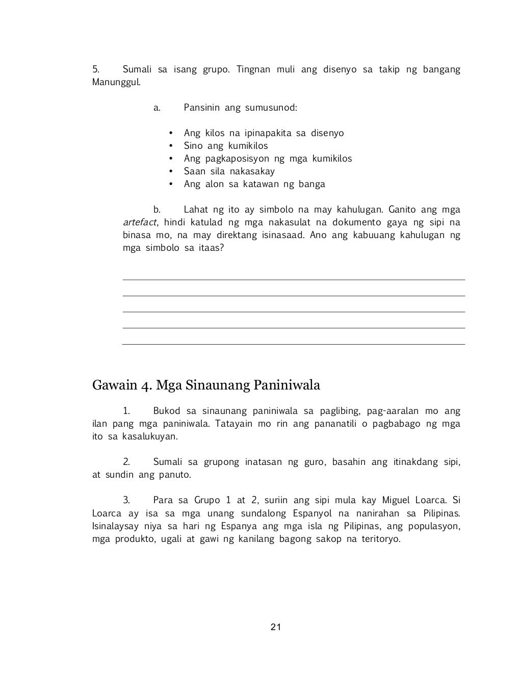 K TO 12 GRADE 7 LEARNING MODULE IN ARALING PANLIPUNAN