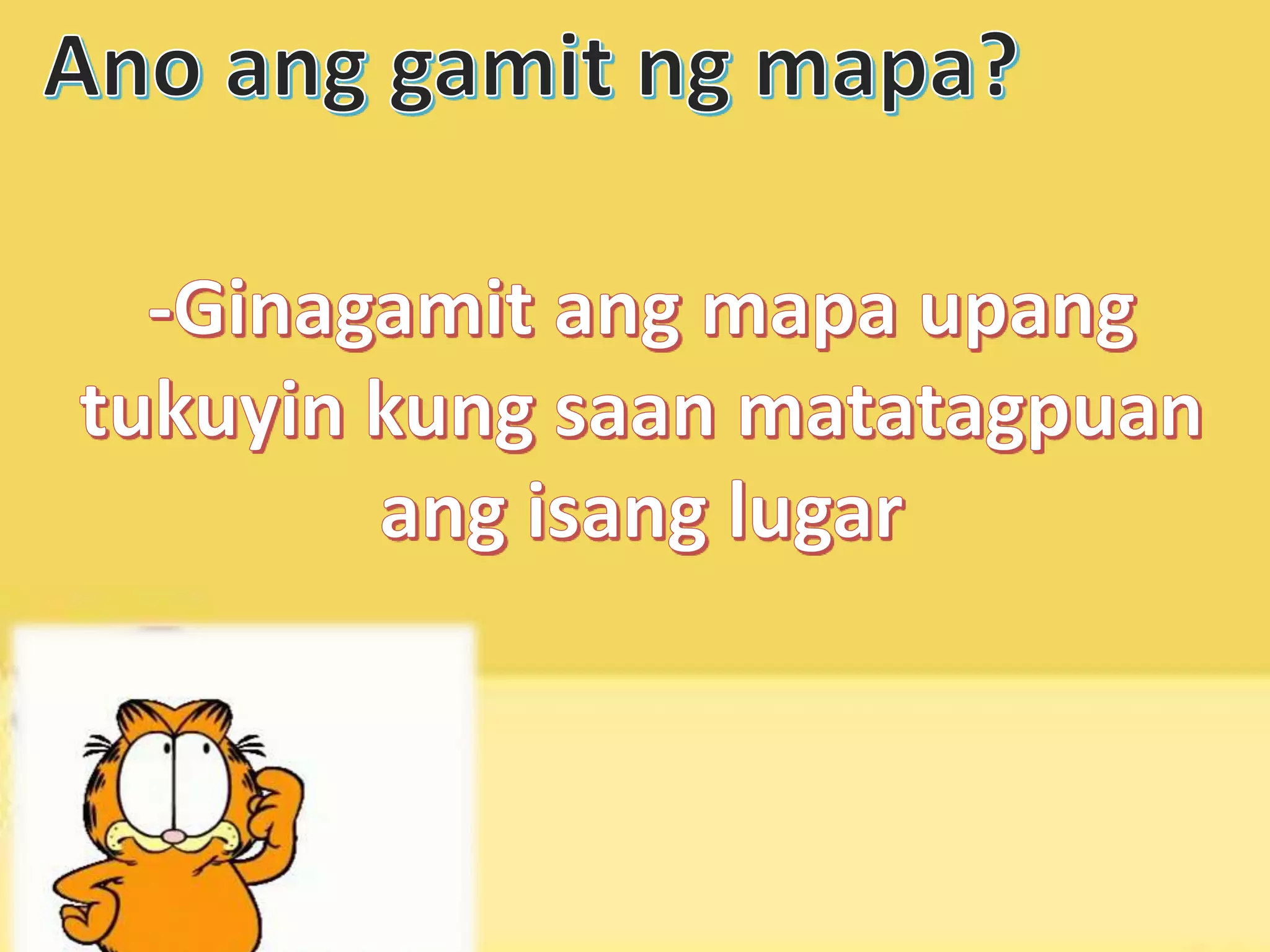 Mga Simbolo sa Mapa | PPTX