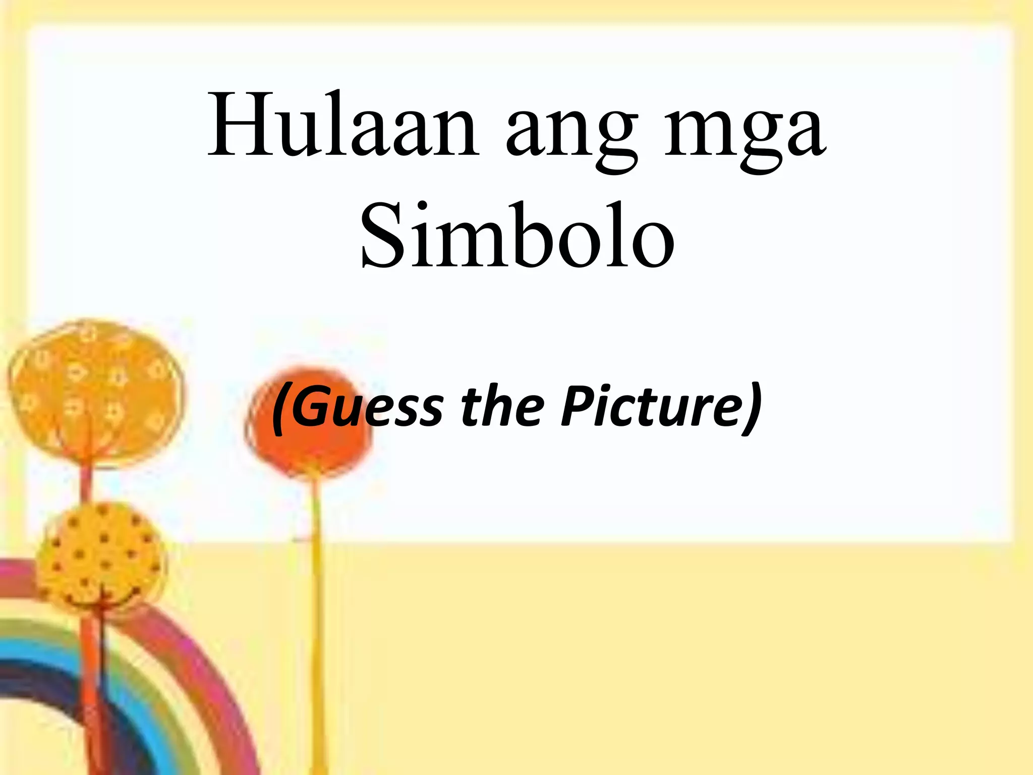 Mga Simbolo sa Mapa | PPTX