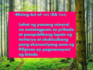 Yamang Gubat Sa Pilipinas