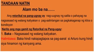 Aralin sa filipino 7 unang markahan-solampid | PPTX