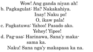 ARALIN TINIG NG LIGAW NA GANSA.pptx