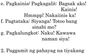 ARALIN TINIG NG LIGAW NA GANSA.pptx