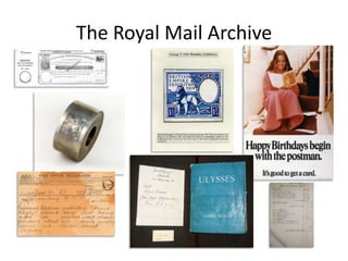 Cataloguing Photographs at The British Postal Museum & Archive | PPT