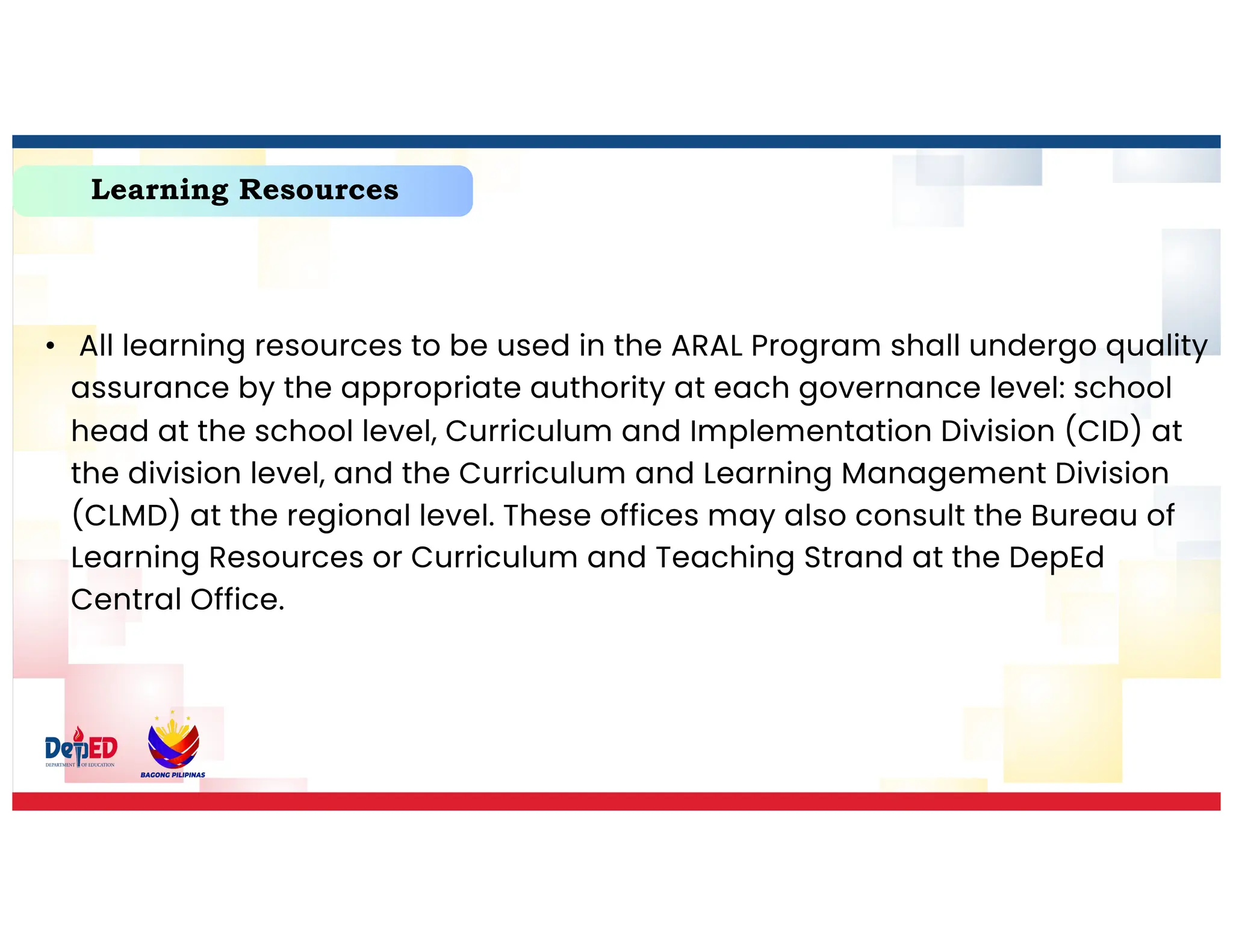 ARAL_Orientation_Day-2-Sessions_ARAL-Readung ARAL-Mathematics ARAL ...