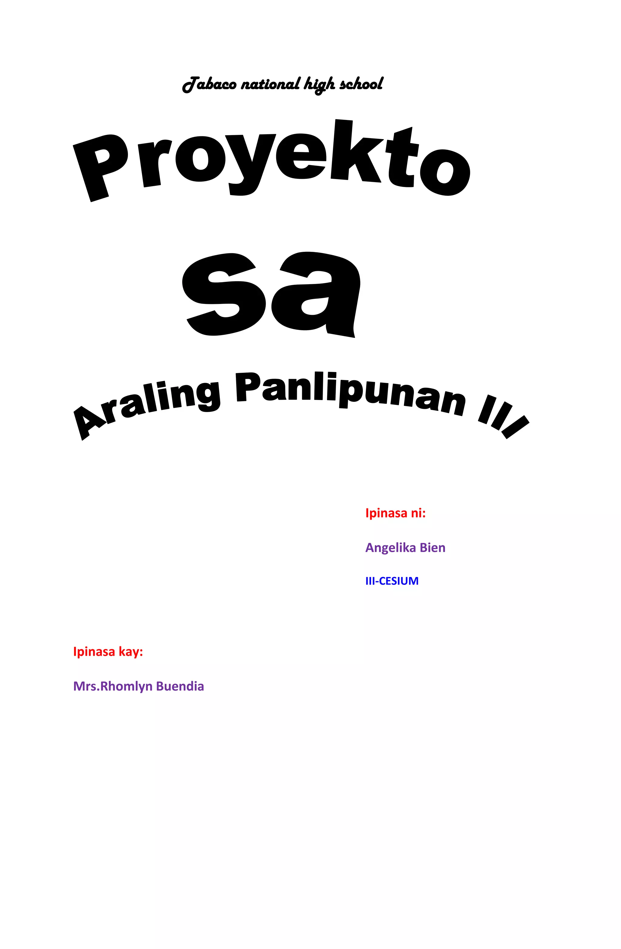 Aral pan | PDF