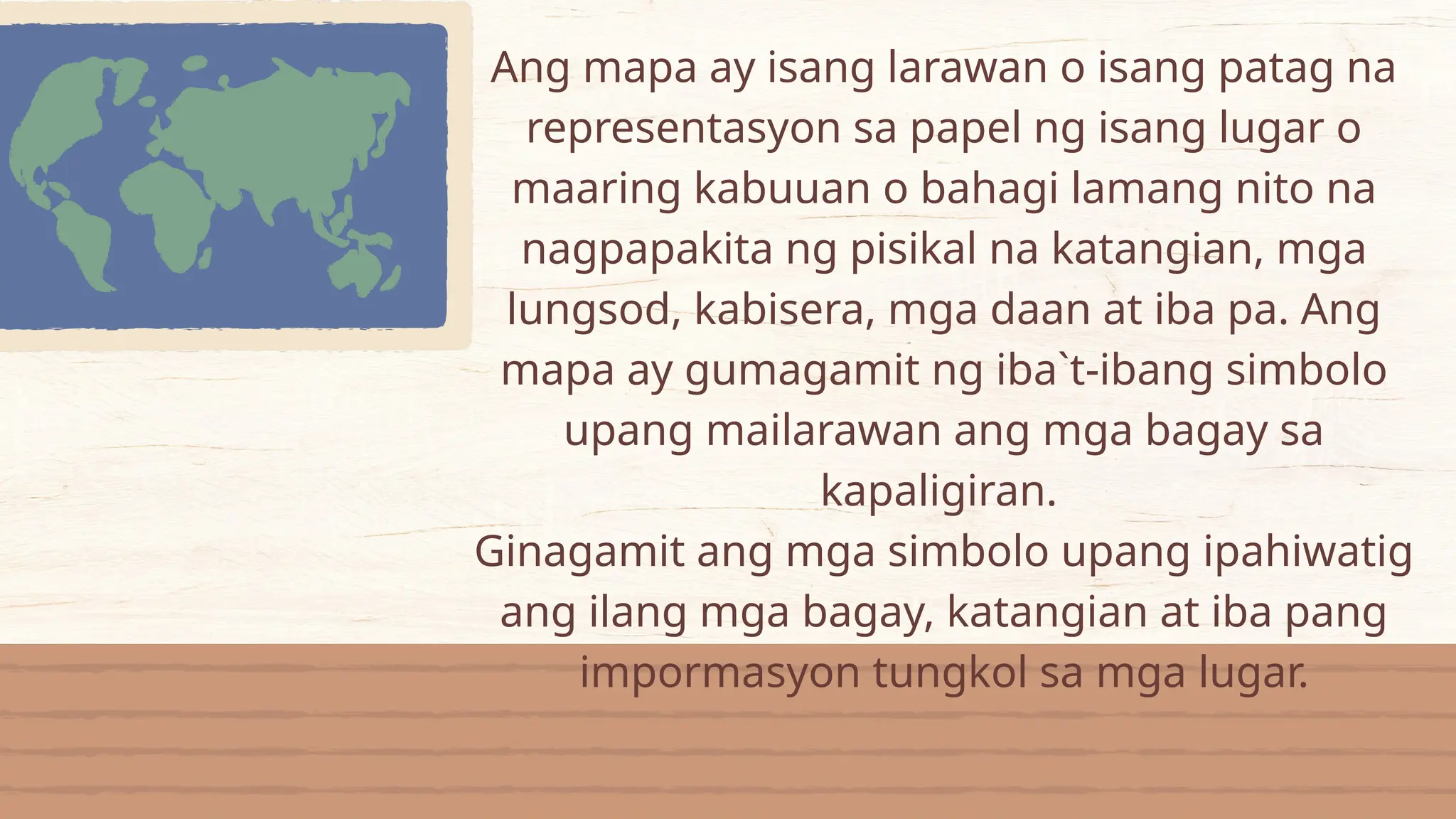 AralPan3_Q1_W1_PPT MGA MAHAHALAGANG SIMBOLO NG MAPA | PPTX