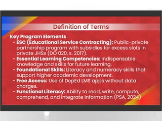 ACADEMIC RECOVERY AND ACCESSIBLE LEARNING (ARAL) PROGRAM ORIENTATION | PPTX