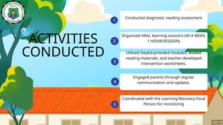 ARAL PROGRAM OBSERVATION REPORT KEY STAGE 3.pptx