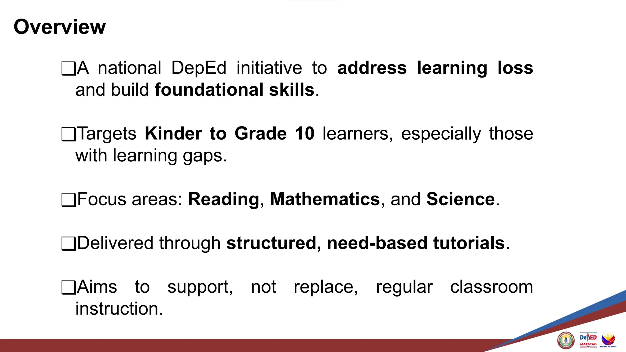 ARAL PROGRAM ORIENTATION - LA PURISIMA.pptx