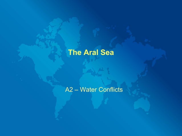 Aral Sea Tragedy | PPTX