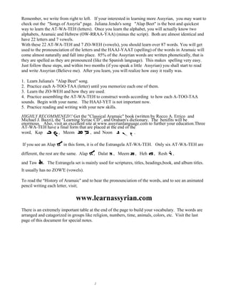 Aramaic alfabet | PDF