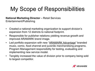 Aramark slide show | PDF