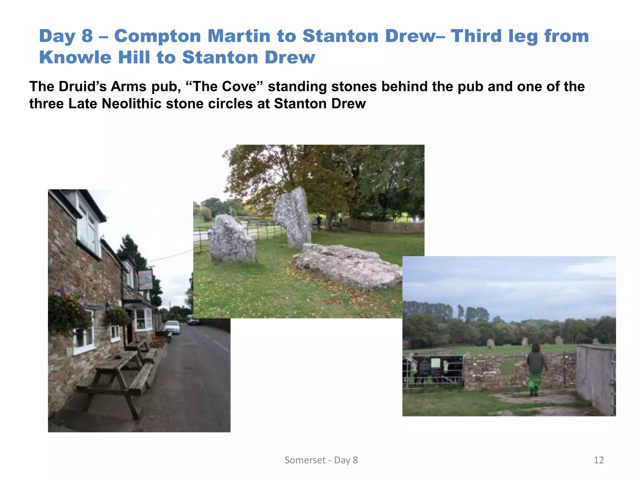 A Walk through Somerset - Day 8 - Compton Martin to Stanton Drew | PPT