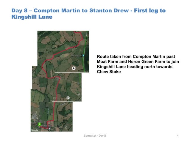 A Walk through Somerset - Day 8 - Compton Martin to Stanton Drew | PPT