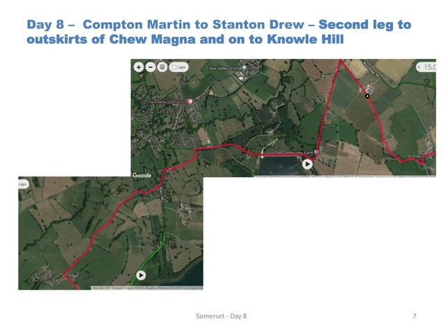 A Walk through Somerset - Day 8 - Compton Martin to Stanton Drew | PPT