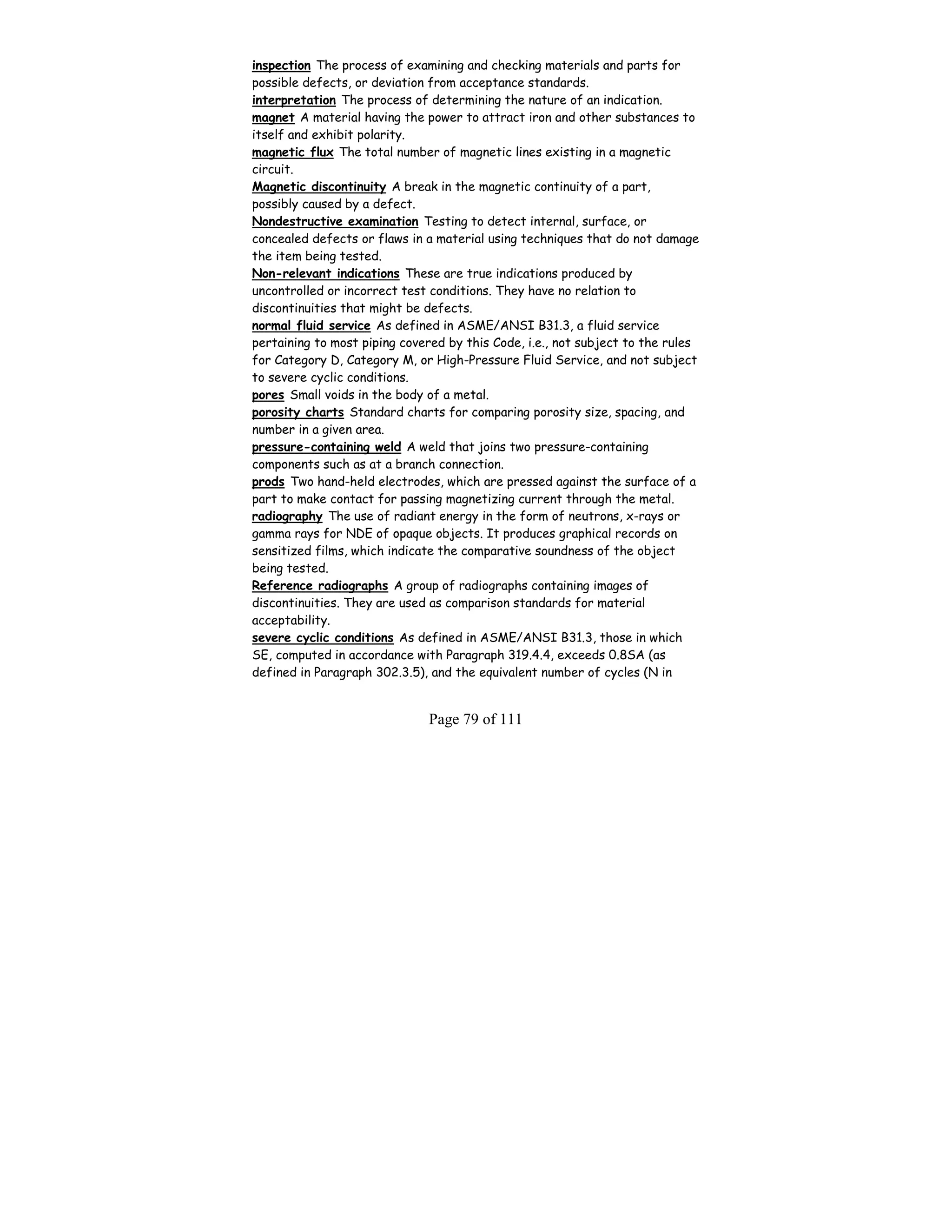 Aramco inspection handbook | PDF