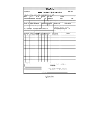 Aramco inspection handbook | PDF