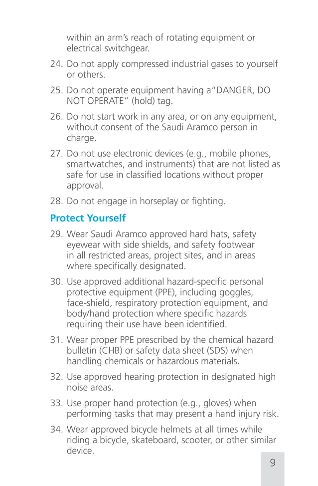 Aramco Safety Hand Book New 2017......pdf