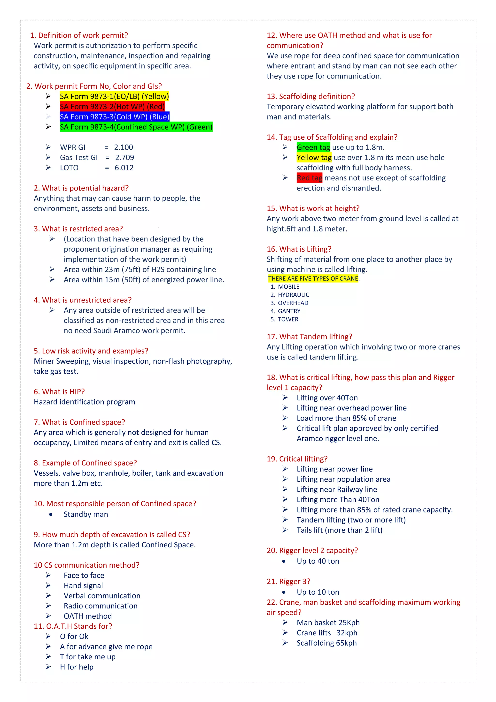 Aramco safety interview Questions .pdf