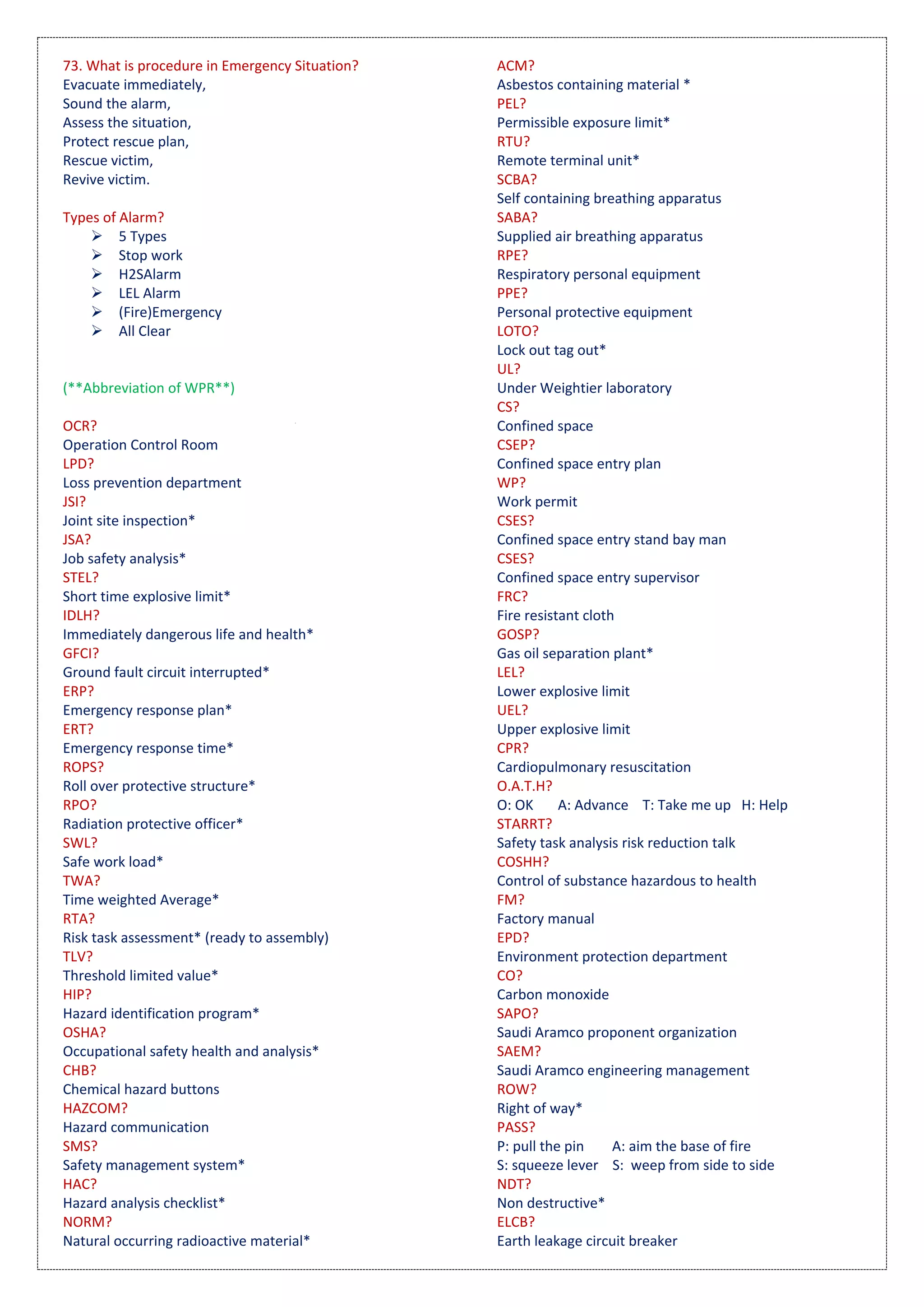 Aramco safety interview Questions .pdf