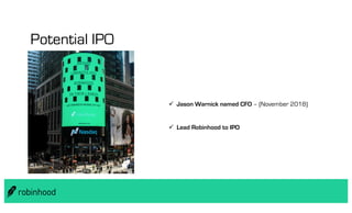 Robinhood Company Presentation | PDF