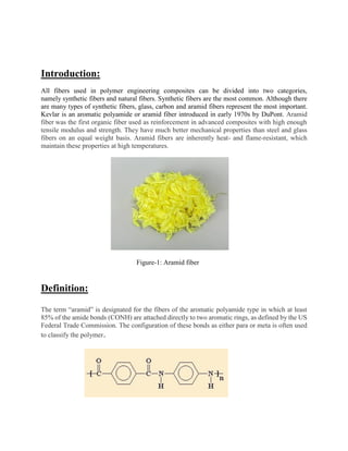 Assignment on Aramid fiber | PDF