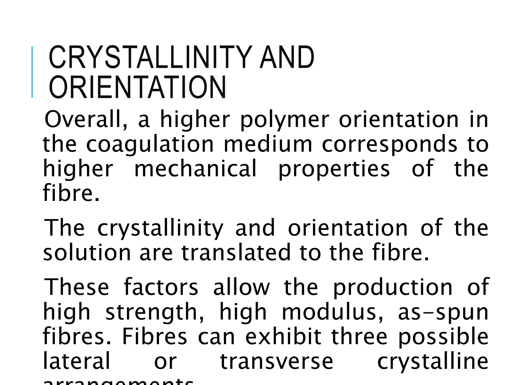 High Performance Fibers- Aramid fibers- Their Spinning Techniques ...
