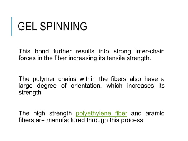 High Performance Fibers- Aramid fibers- Their Spinning Techniques ...