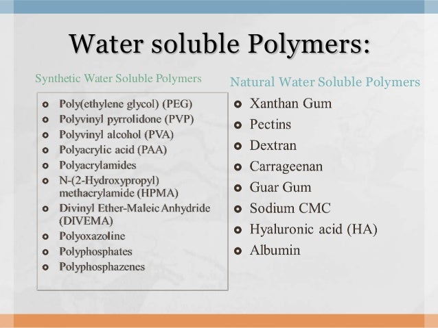 Aramid fibers and water soluble polymers
