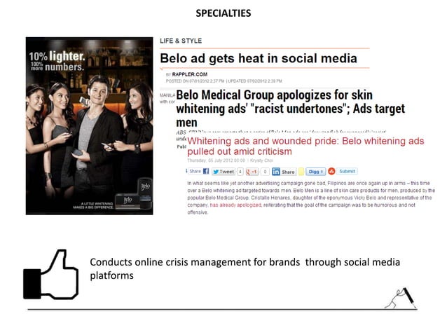 Aram jayson marcelo social media portfolio | PPT