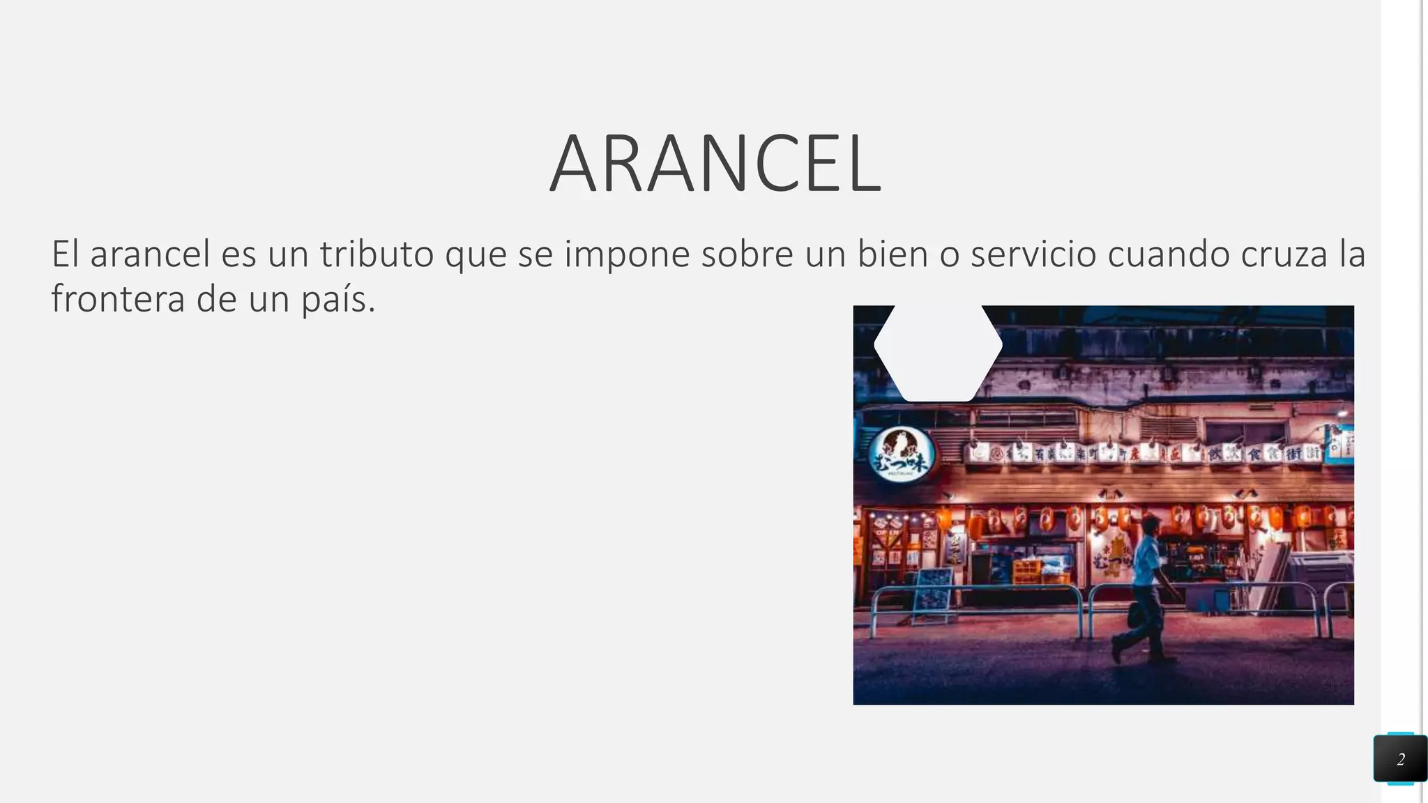 Arancel | PPTX