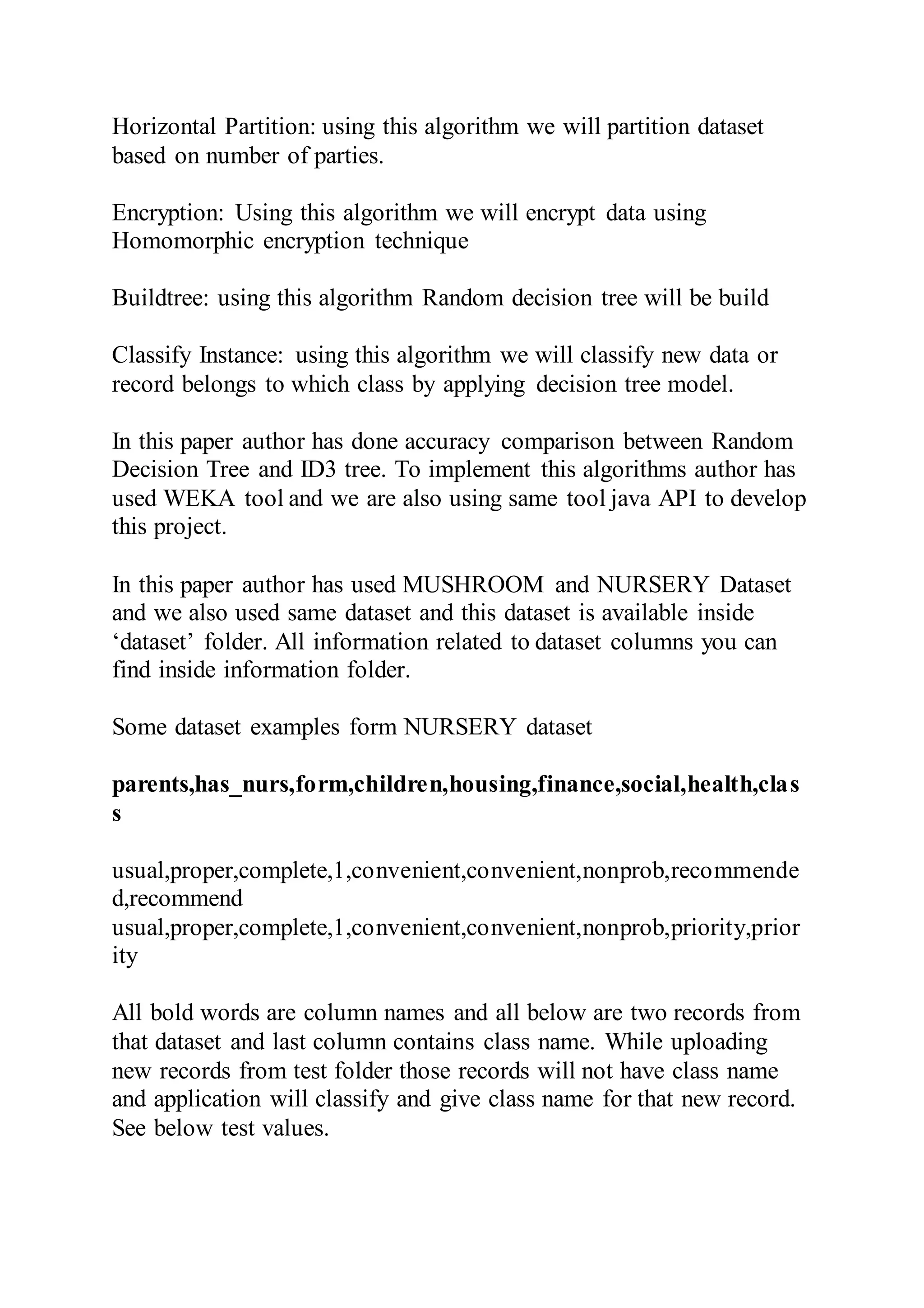 A random decision tree frameworkfor privacy preserving data mining | DOCX