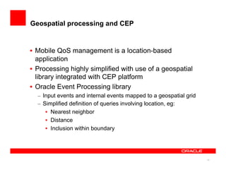 Mobile QoS Management using Complex Event Processing | PPT