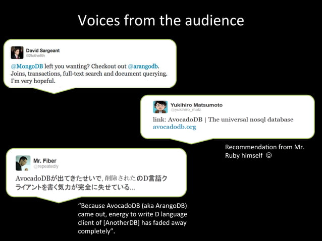 Introduction To Arangodb Nosql Matters Barcelona 2012 Pdf Databases Computer Software