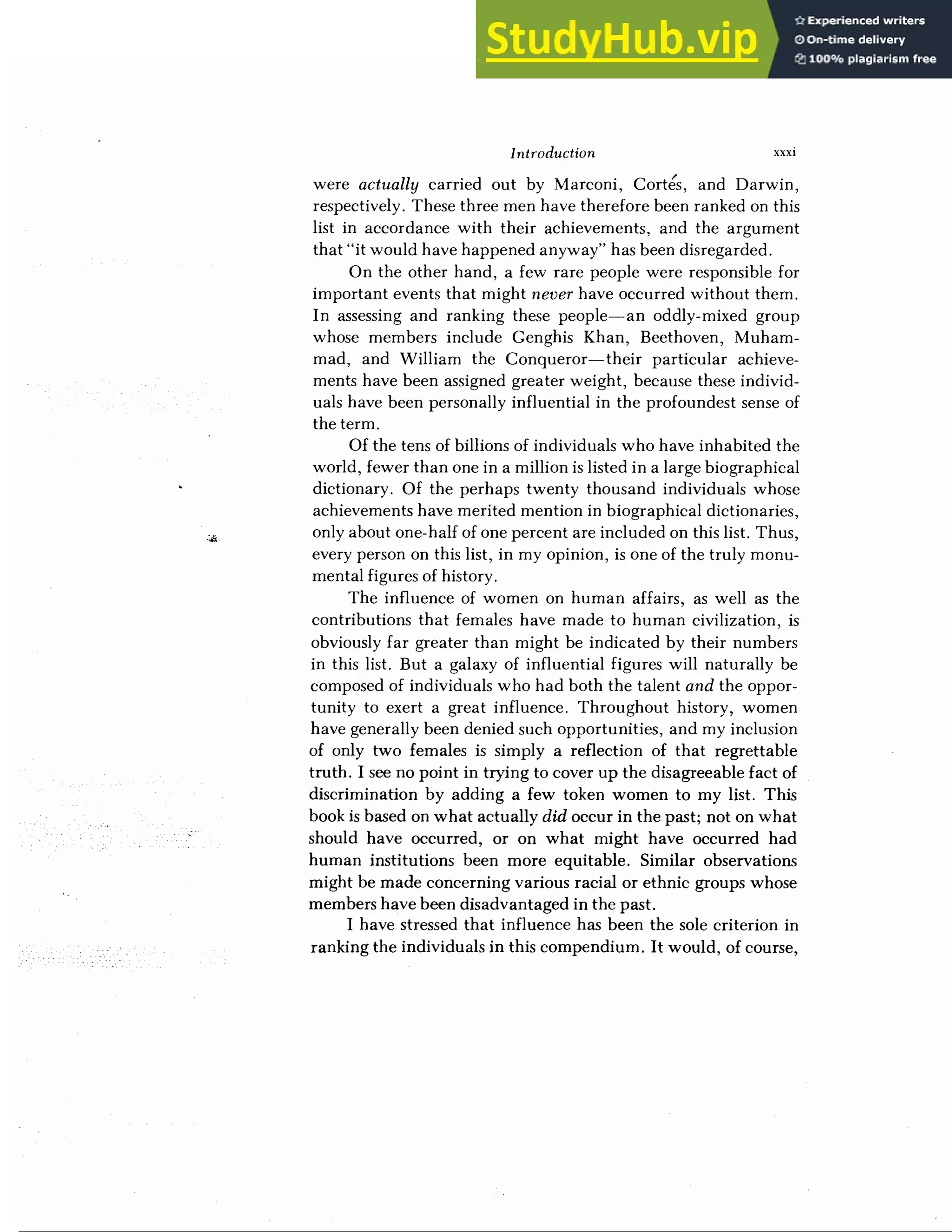 A RANKING OF THE MOST INflUENTIAL PERSONS IN HISTORY.pdf