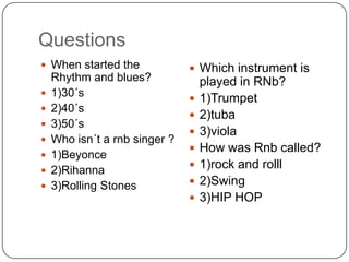 Arantxa santamaria rnb | PPTX